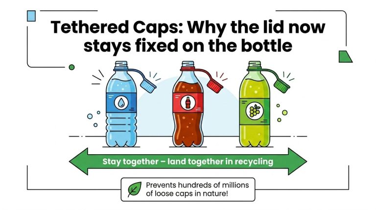 Tethered Caps: Why Bottle Caps Stay Attached